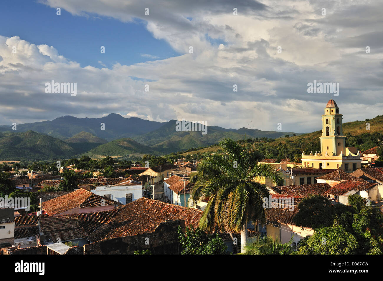 Aerial view of Trinidad, Cuba Stock Photo - Alamy