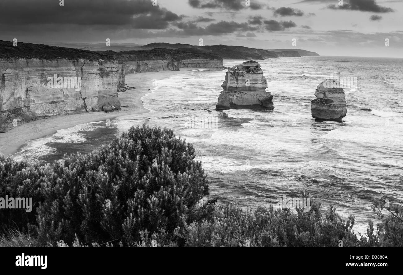 The great coast road Black and White Stock Photos & Images - Alamy