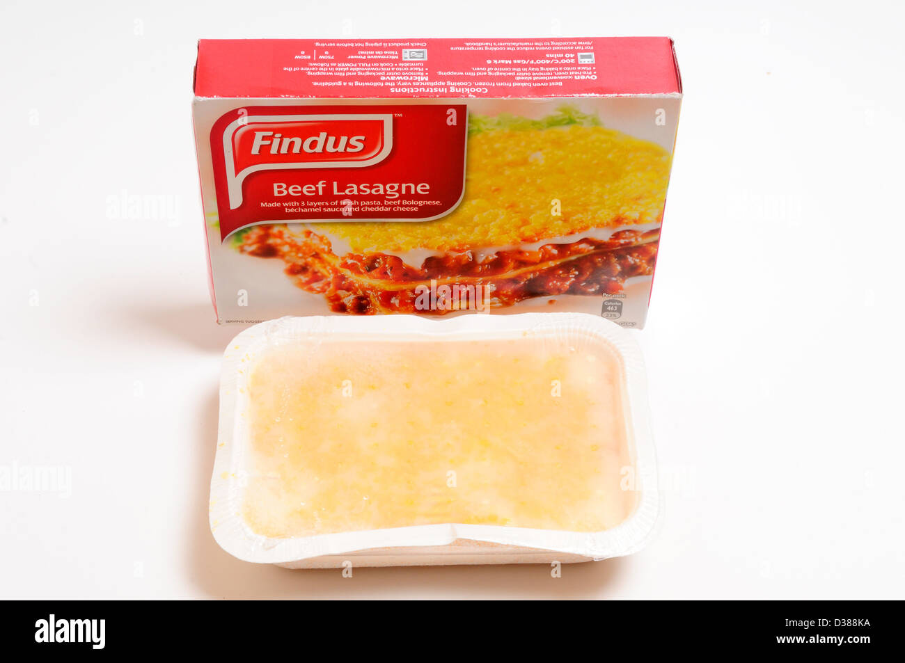 Beef lasagne packaging hi-res stock photography and images - Alamy