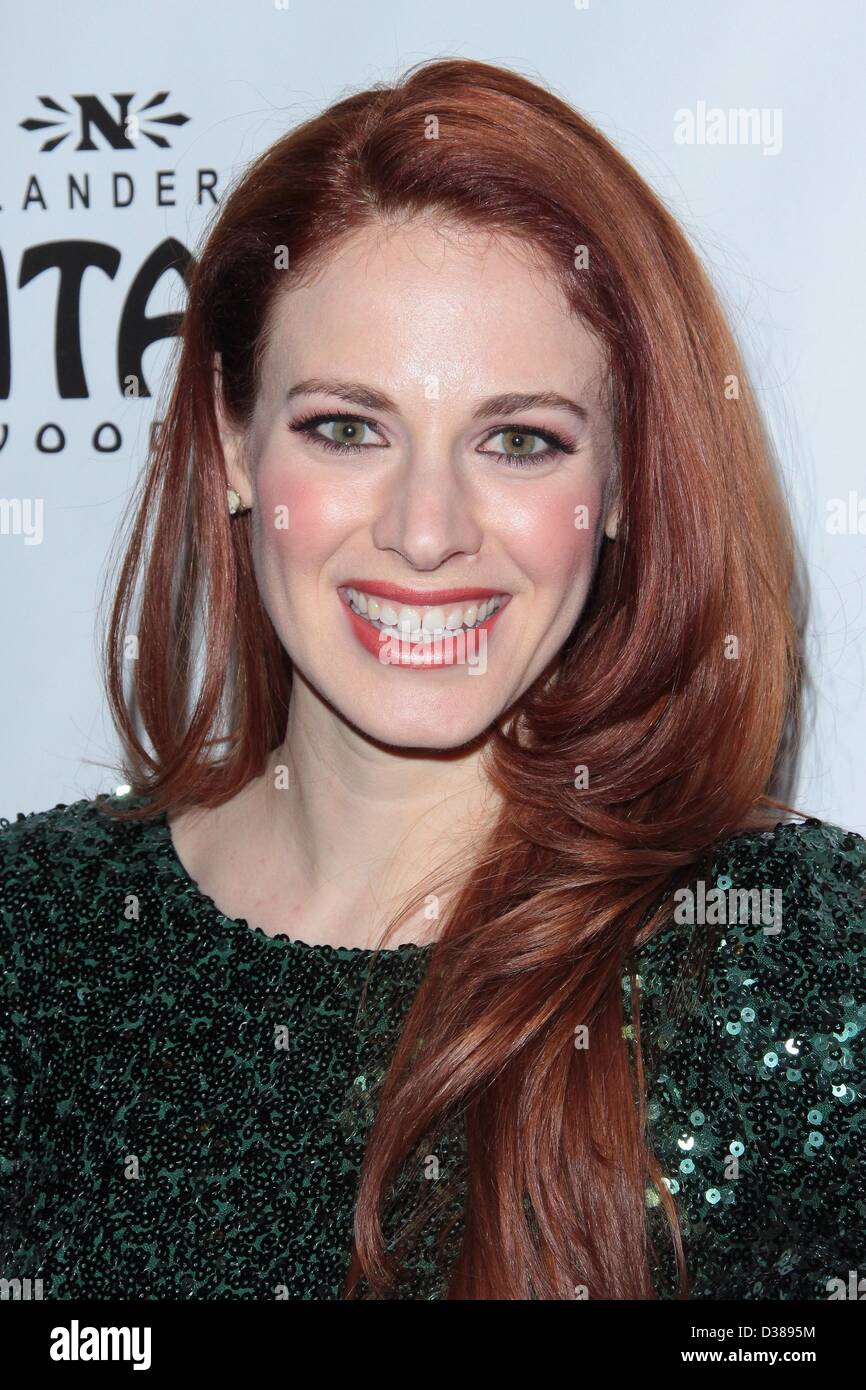 Los Angeles, California, USA. 12th February 2013. Teal Wicks attends ...