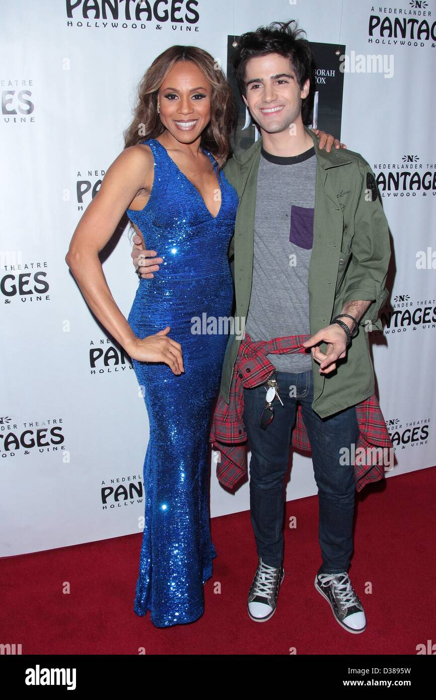 Los Angeles, California, USA. 12th February 2013. Deborah Cox, Max ...
