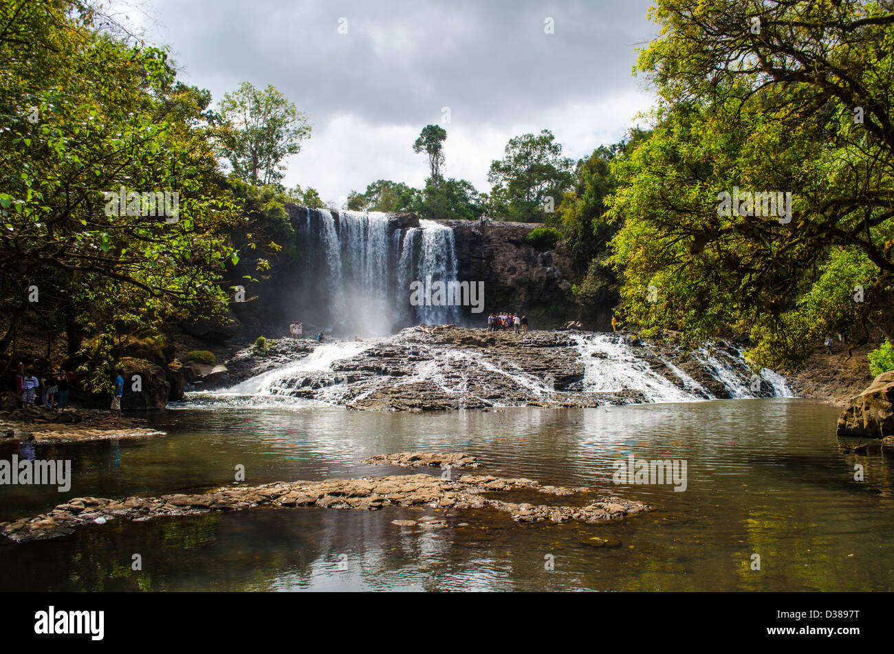 Bou Sra Waterfall in Mondulkiri Cambodia Stock Photo - Alamy