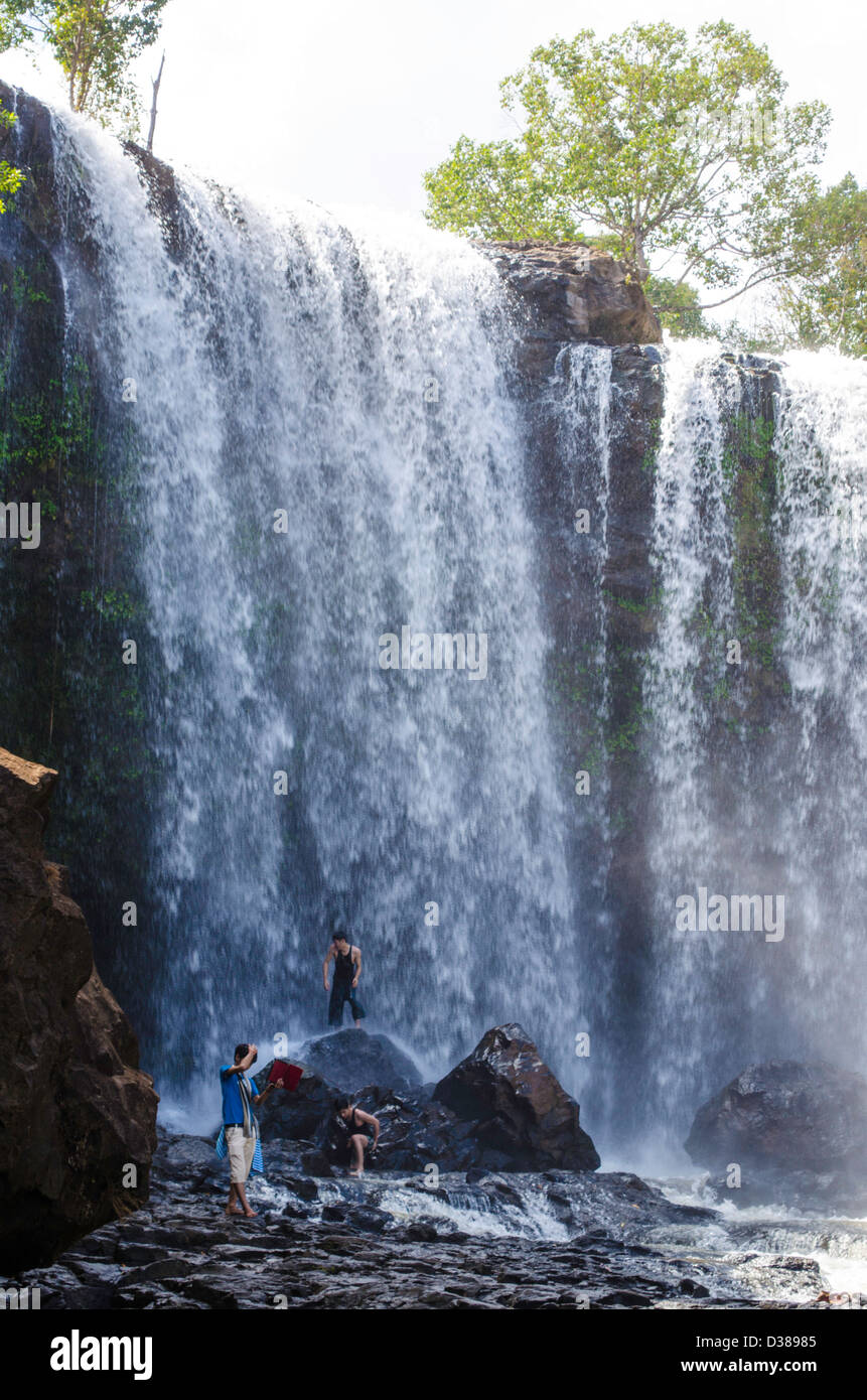 Bou Sra Waterfall in Mondulkiri Cambodia Stock Photo - Alamy