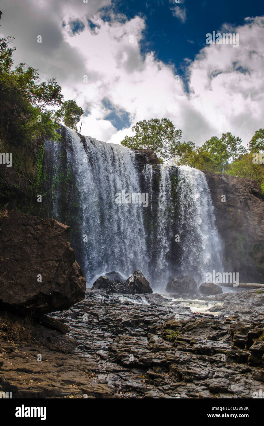 Bou Sra Waterfall in Mondulkiri Cambodia Stock Photo - Alamy