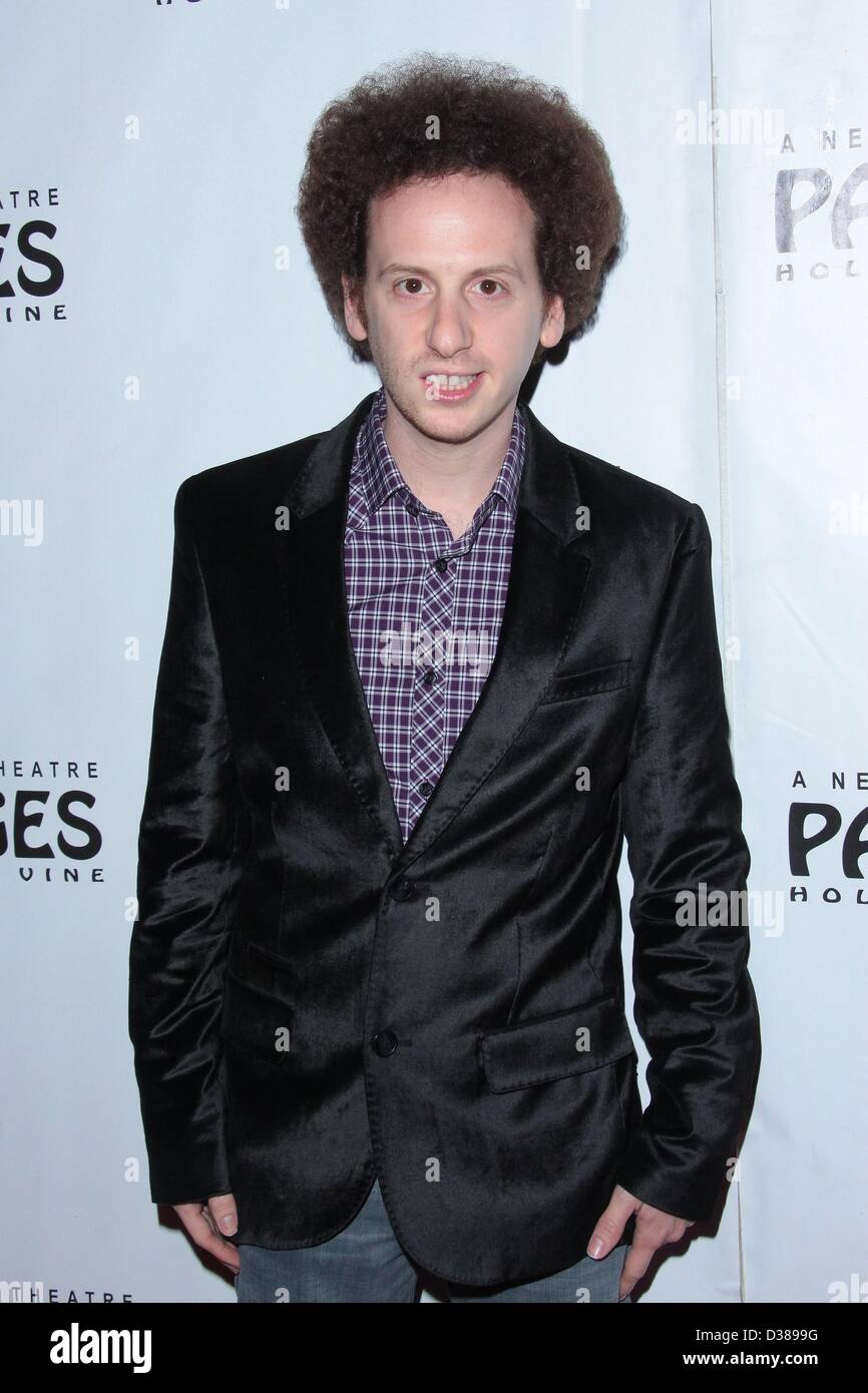 Los Angeles, California, USA. 12th February 2013. Josh Sussman attends ...