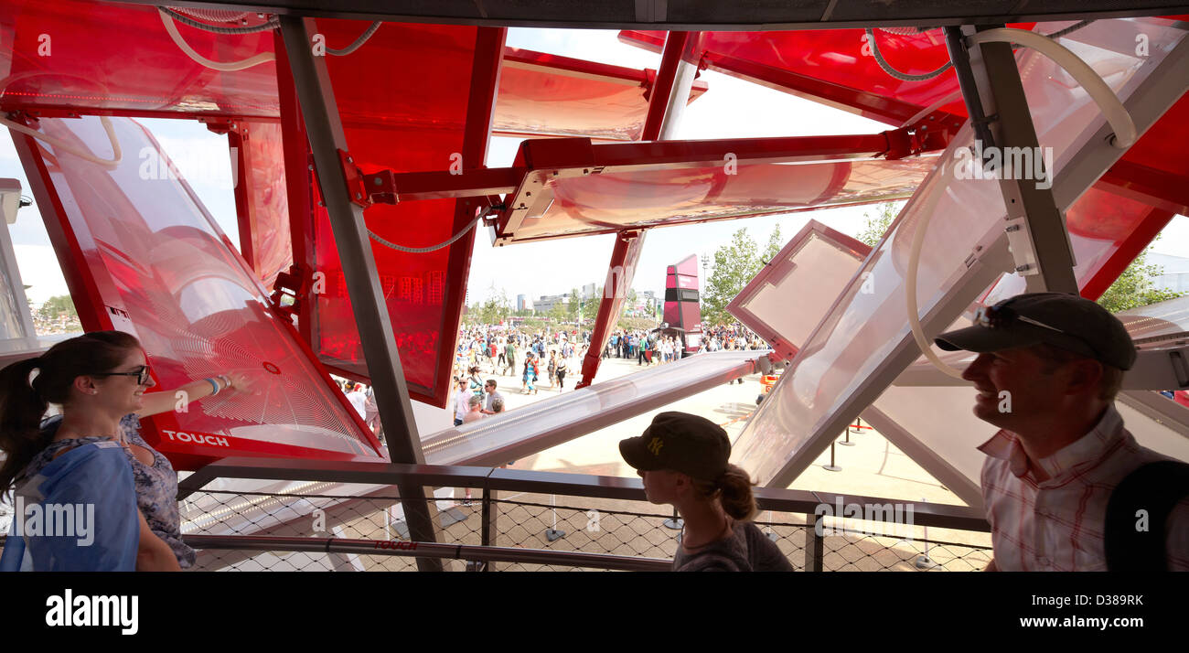 Coca-Cola Beatbox, London 2012, London, United Kingdom. Architect: Asif ...