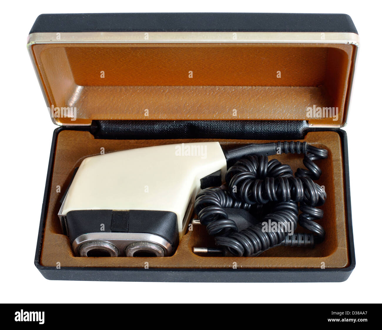 Soviet vintage electric razor in a case Stock Photo - Alamy