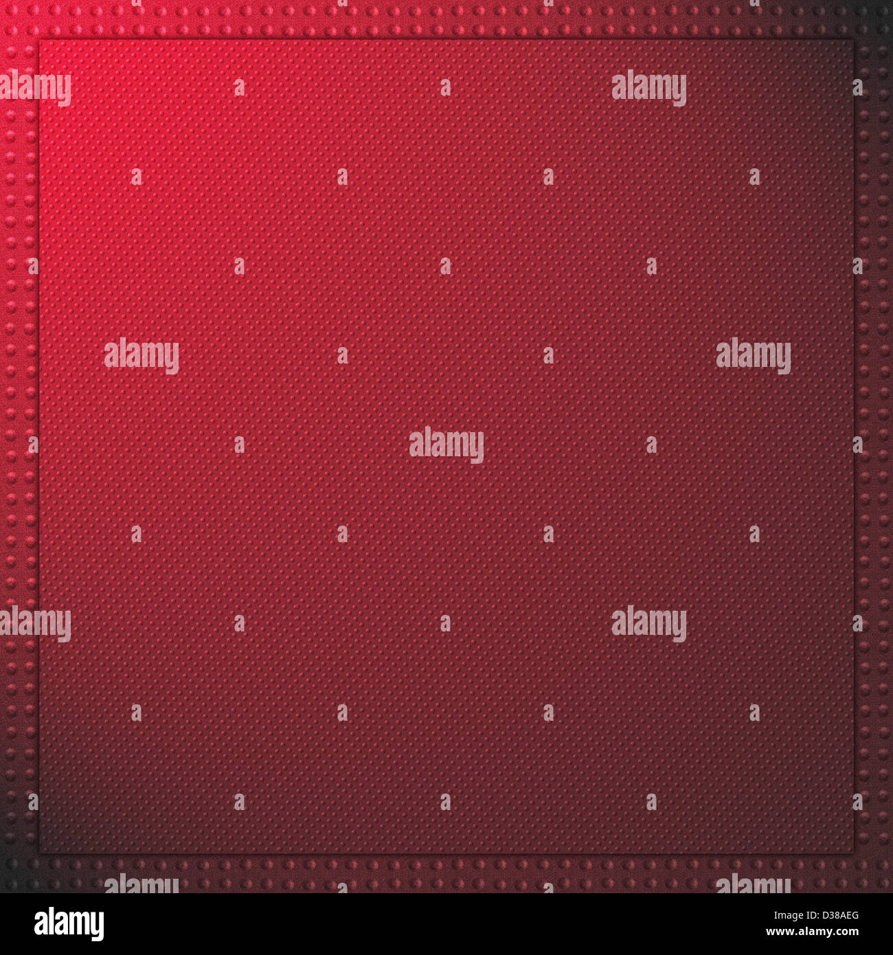 red metal abstract background or slanting circle texture with frame ...