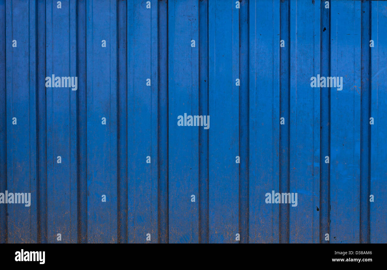 Real Blue, Metal, Dirty, Damaged Background Stock Photo - Alamy
