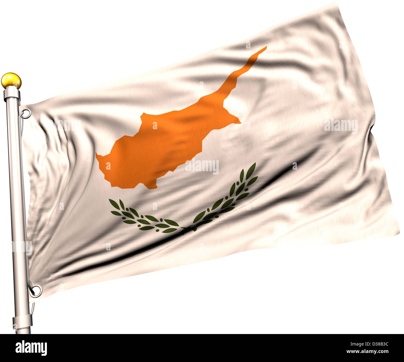 Cyprus flag hi-res stock photography and images - Alamy