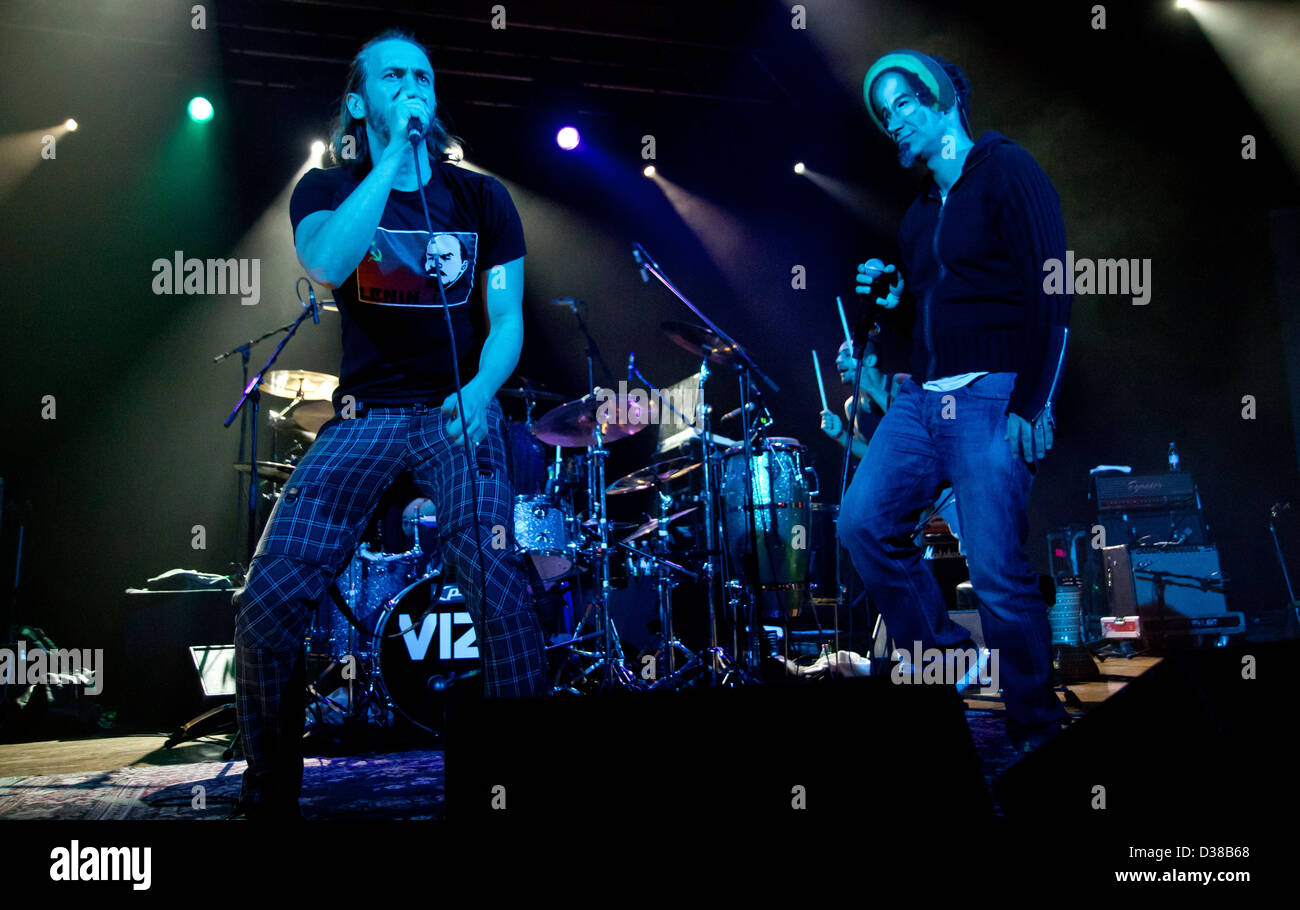 October 15, 2012 - The American folk metal band Viza, live at the ...