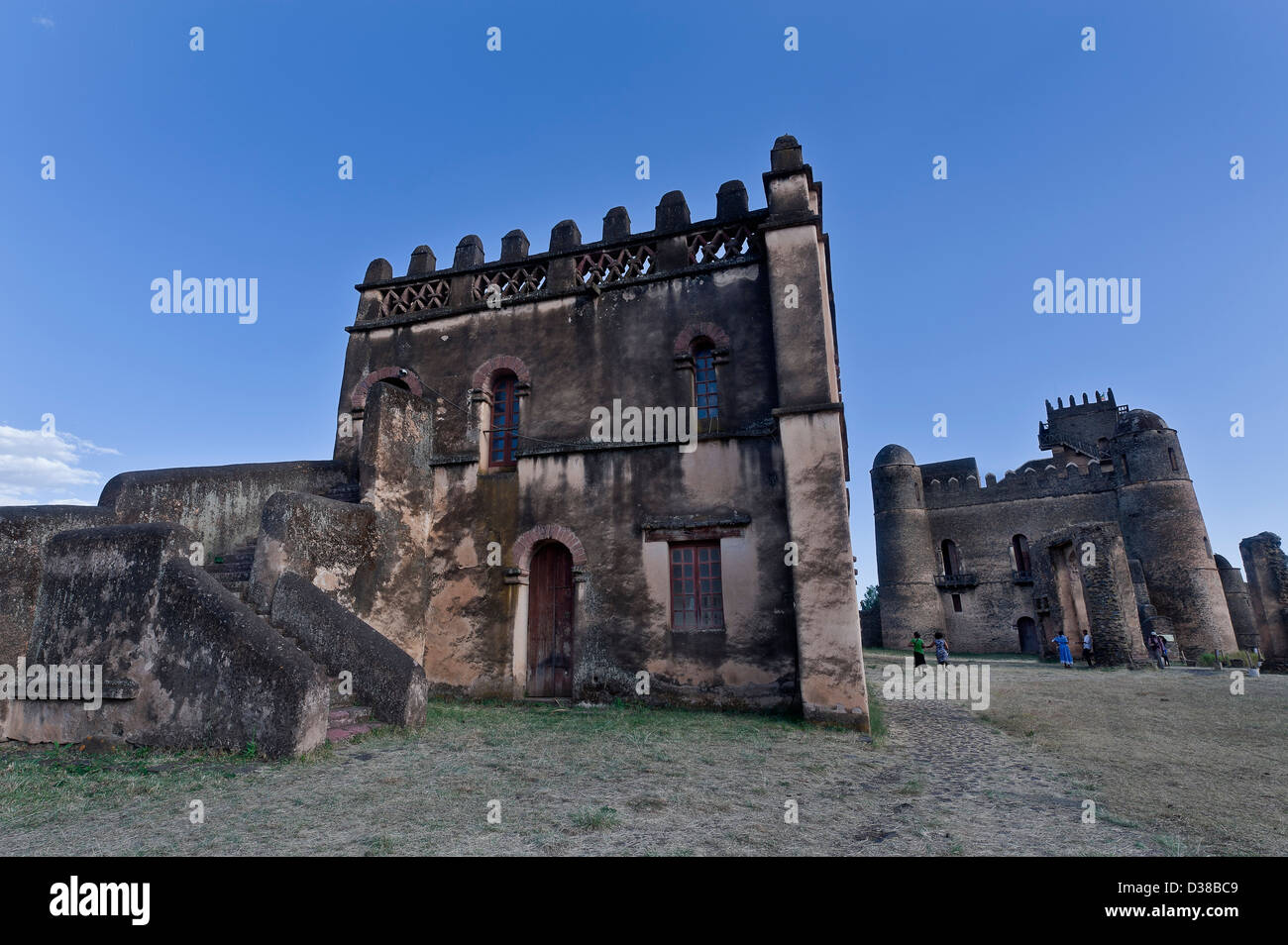 castles of Gondar, the old capital of Ethiopia, world heritage by ...