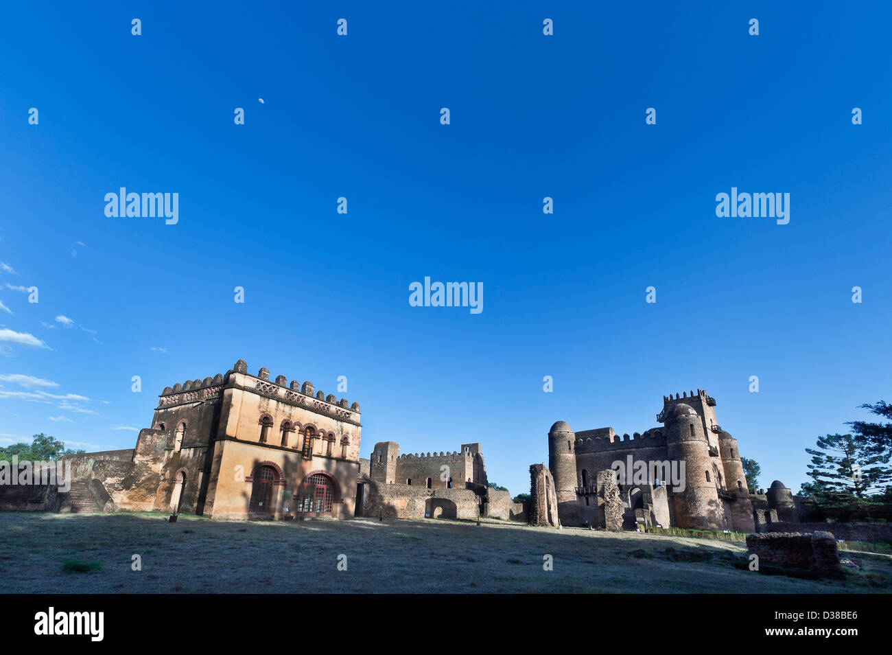 castles of Gondar, the old capital of Ethiopia, world heritage by ...