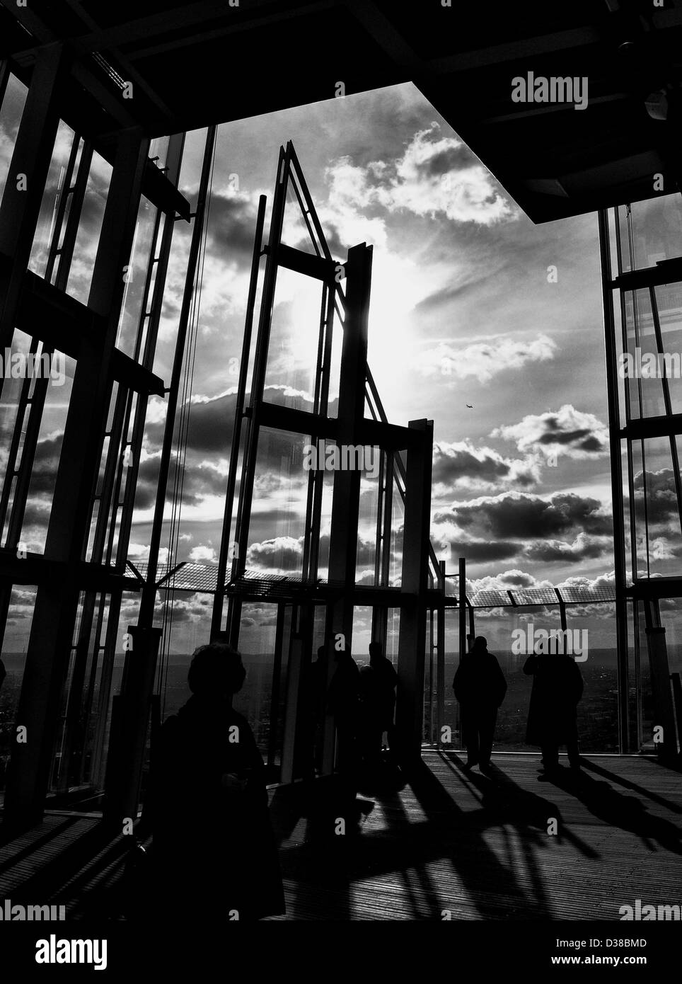 Shard sky Black and White Stock Photos & Images - Alamy