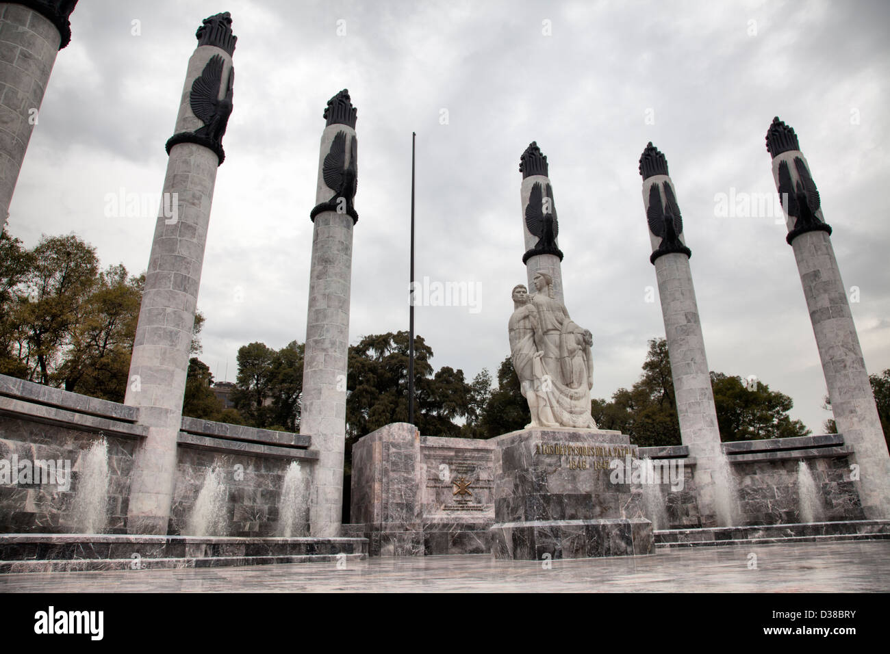 Monument chapultepec park hi-res stock photography and images - Alamy