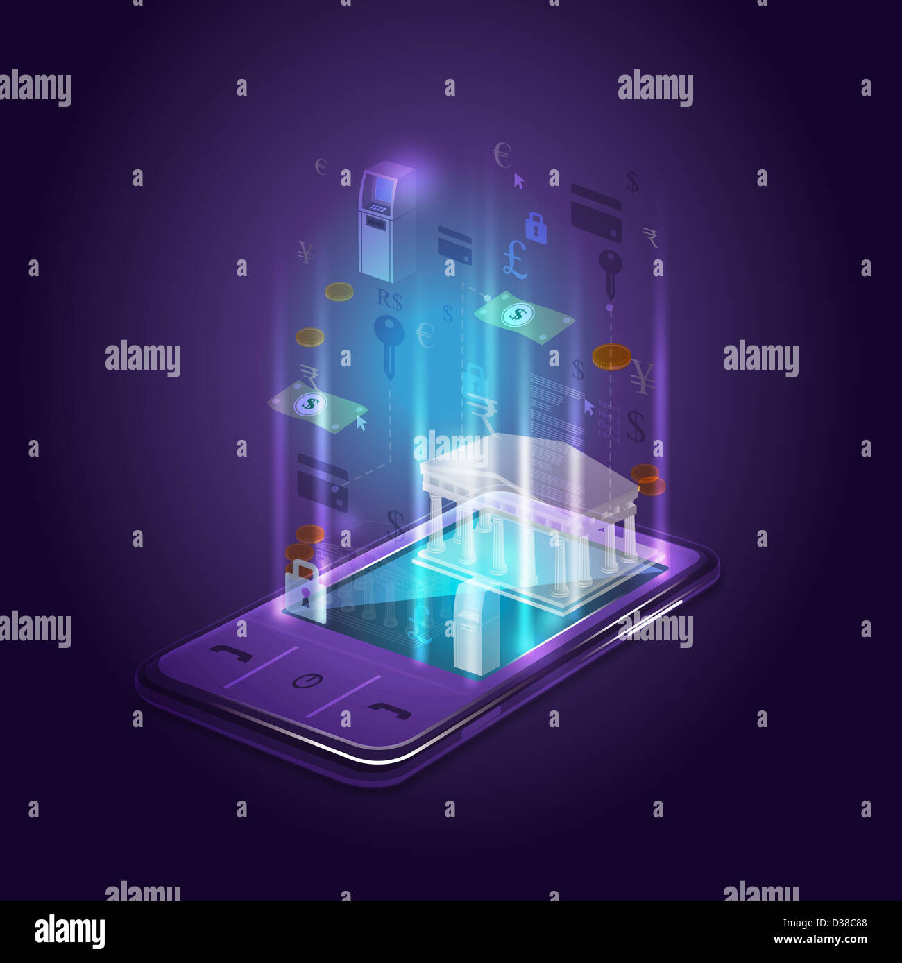 Mobile mobile banking hi-res stock photography and images - Alamy