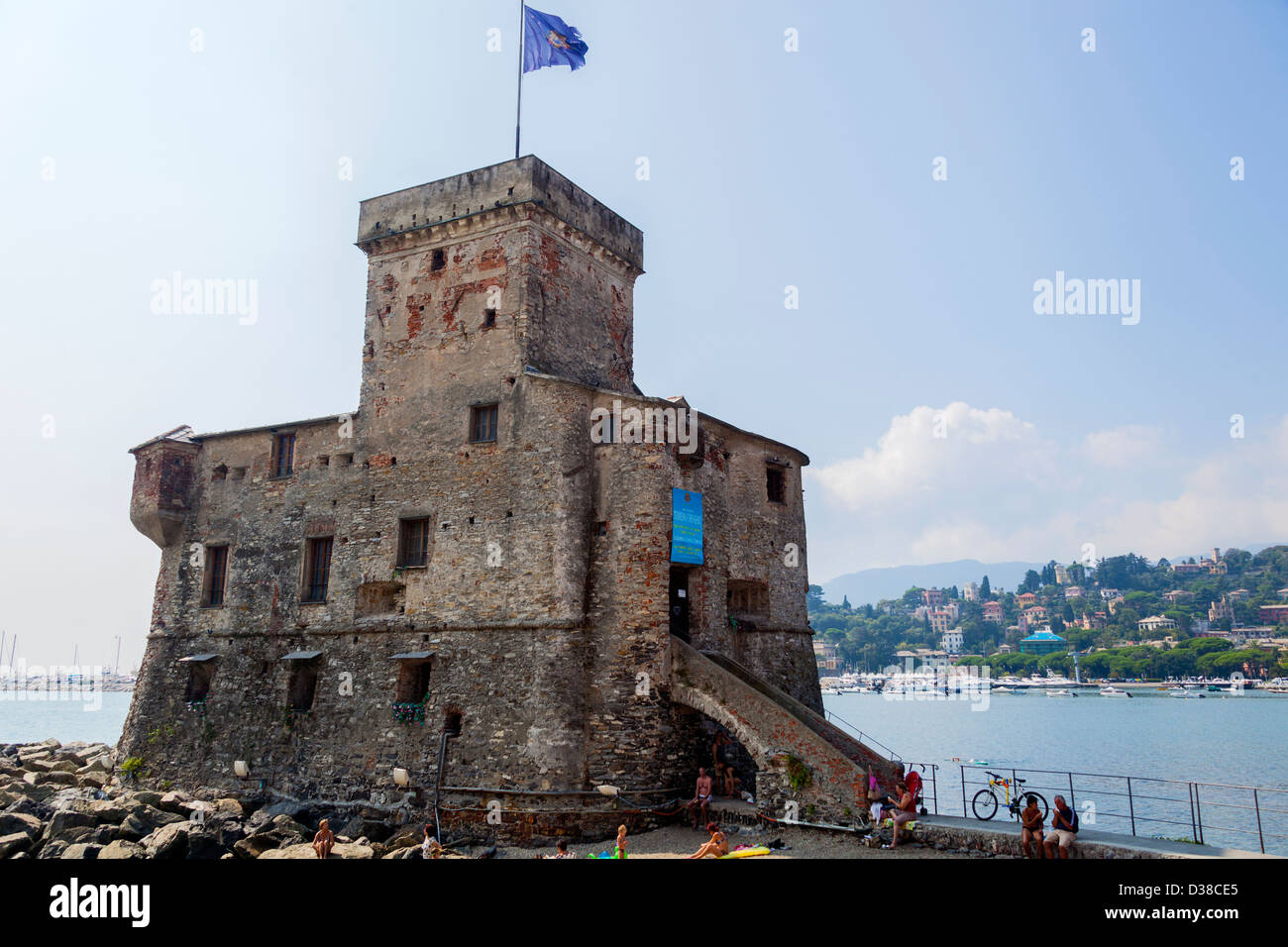 Rapallo- beautiful seaport in Italy Stock Photo - Alamy