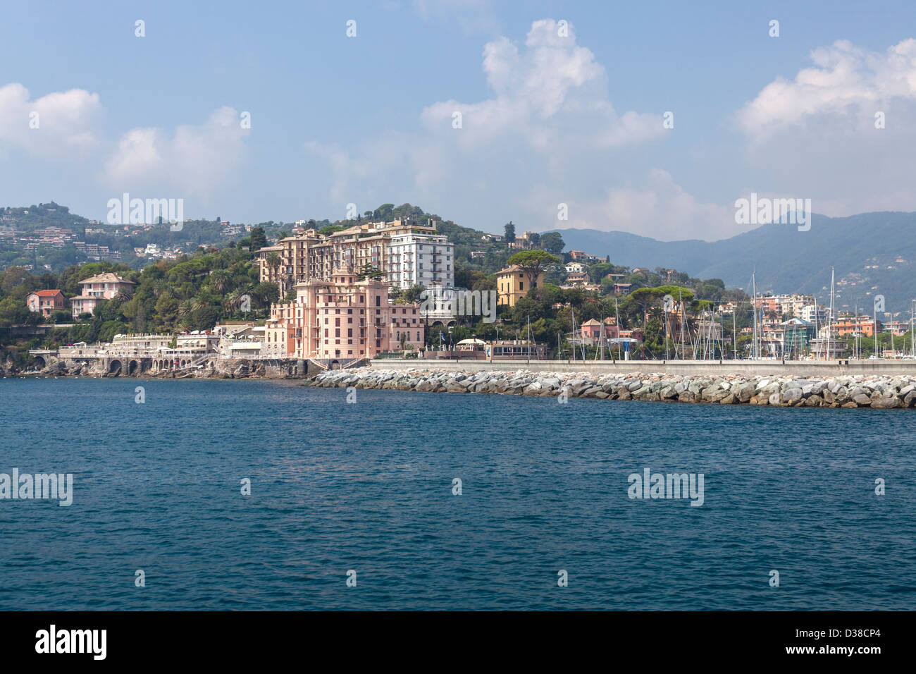 Rapallo- beautiful seaport in Italy Stock Photo - Alamy