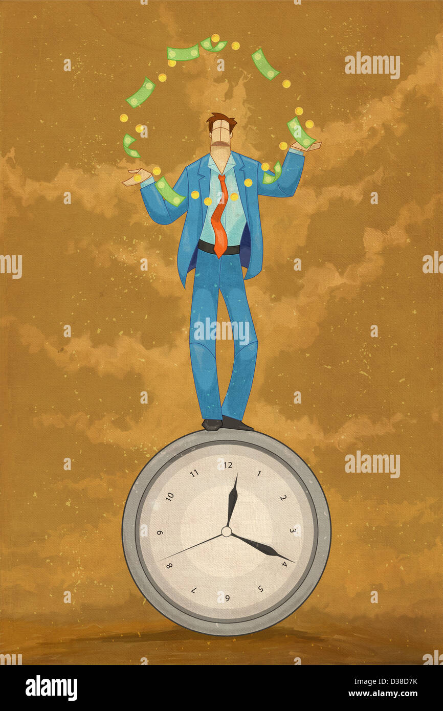 Wealth clock hi-res stock photography and images - Alamy