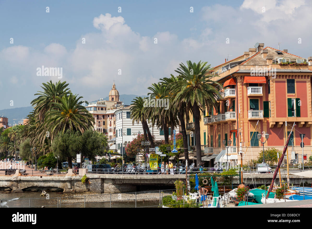 Rapallo- beautiful seaport in Italy Stock Photo - Alamy