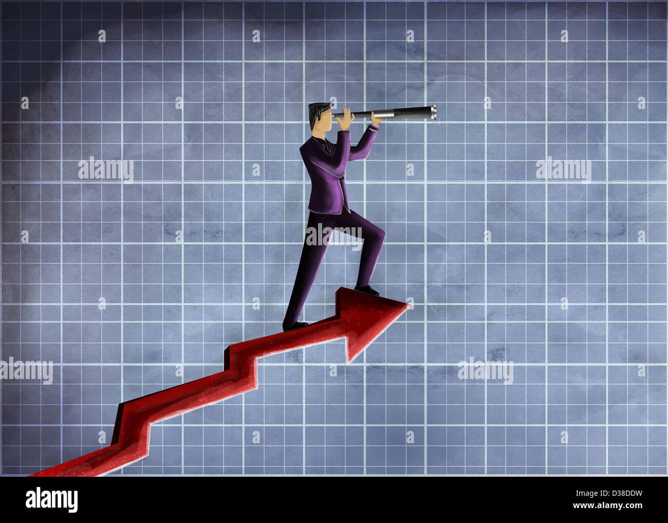 Increasing arrow hi-res stock photography and images - Alamy