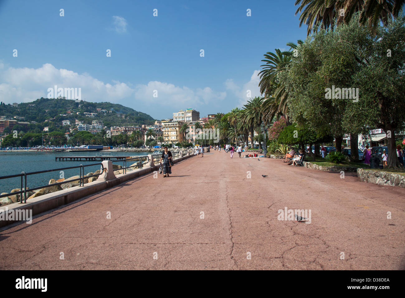 Rapallo- beautiful seaport in Italy Stock Photo - Alamy