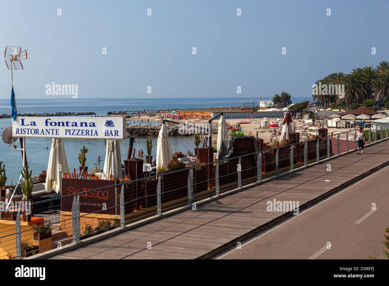 San Remo- beautiful seaport in Italy Stock Photo - Alamy
