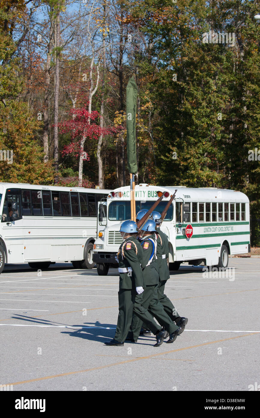 Junior ROTC Color Guard Stock Photo - Alamy