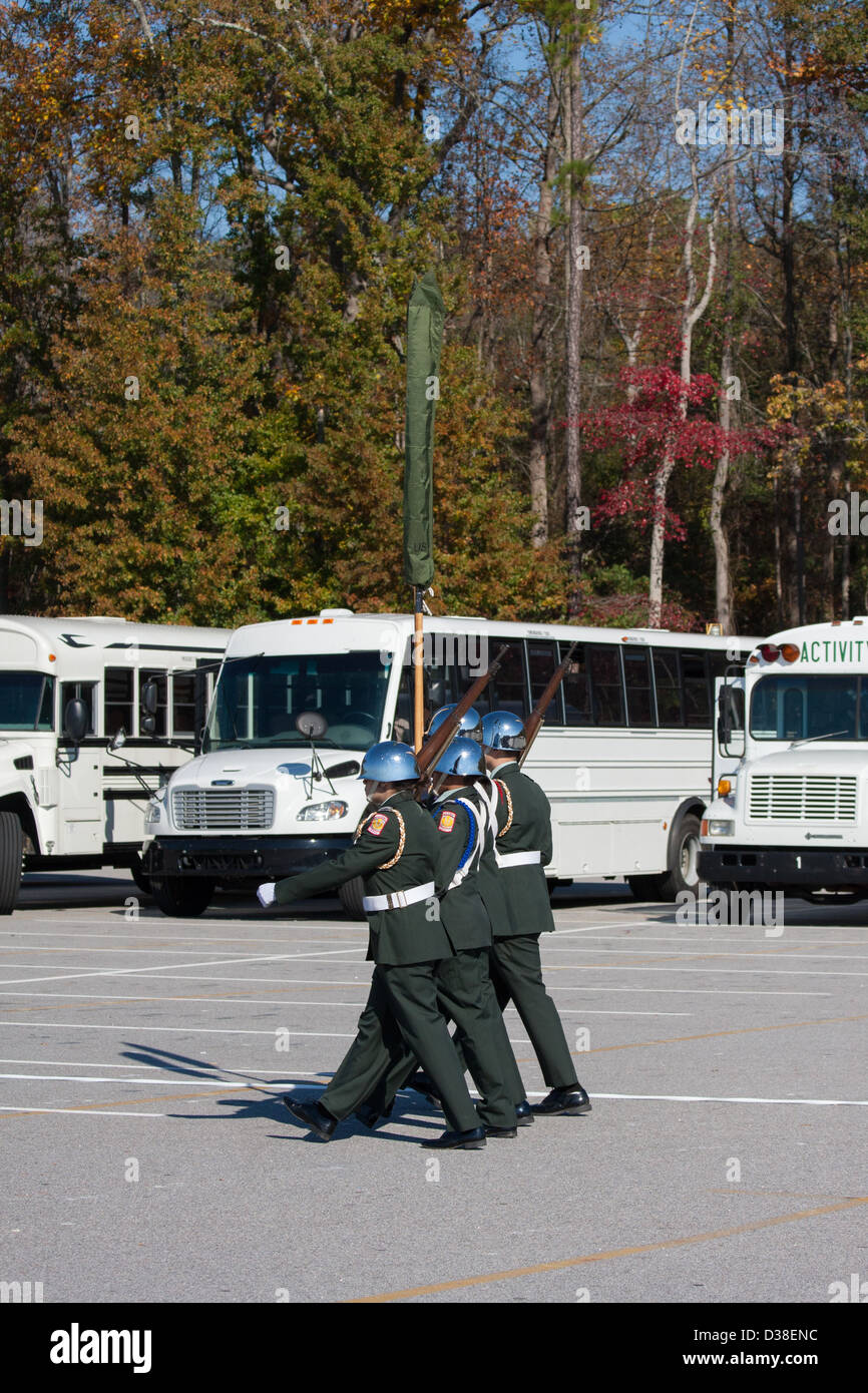 Junior ROTC Color Guard Stock Photo - Alamy
