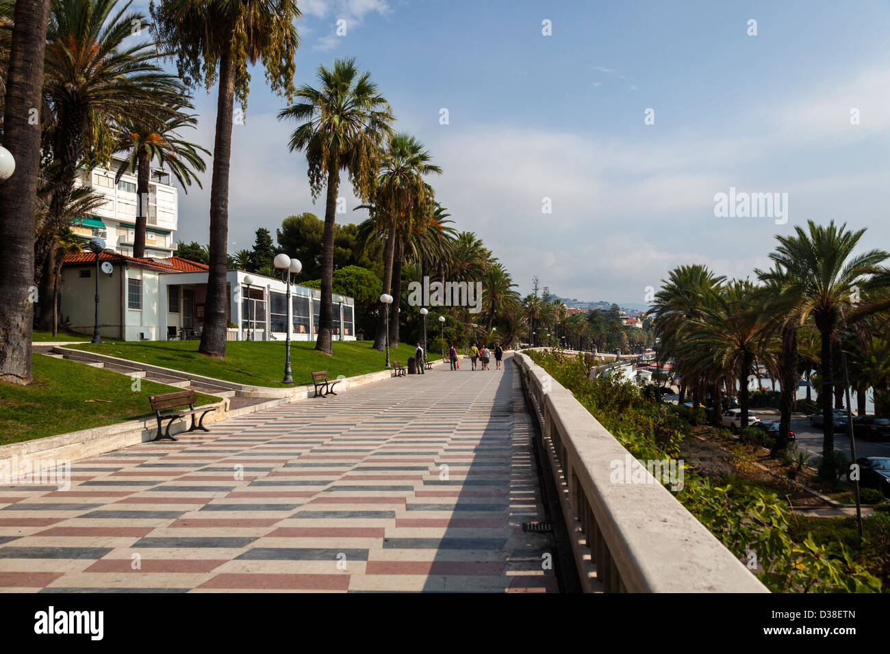 San Remo- beautiful seaport in Italy Stock Photo - Alamy