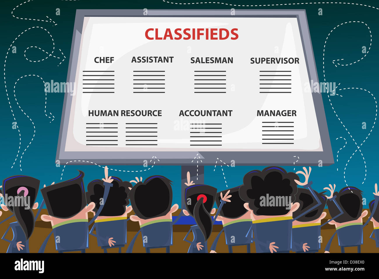 Job advertisement newspaper hi-res stock photography and images - Alamy