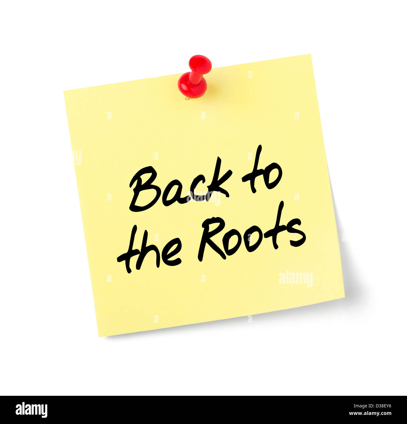 Back to our roots Cut Out Stock Images & Pictures - Alamy