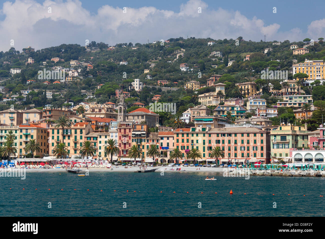 Santa Margherita- beautiful seaport in Italy Stock Photo - Alamy