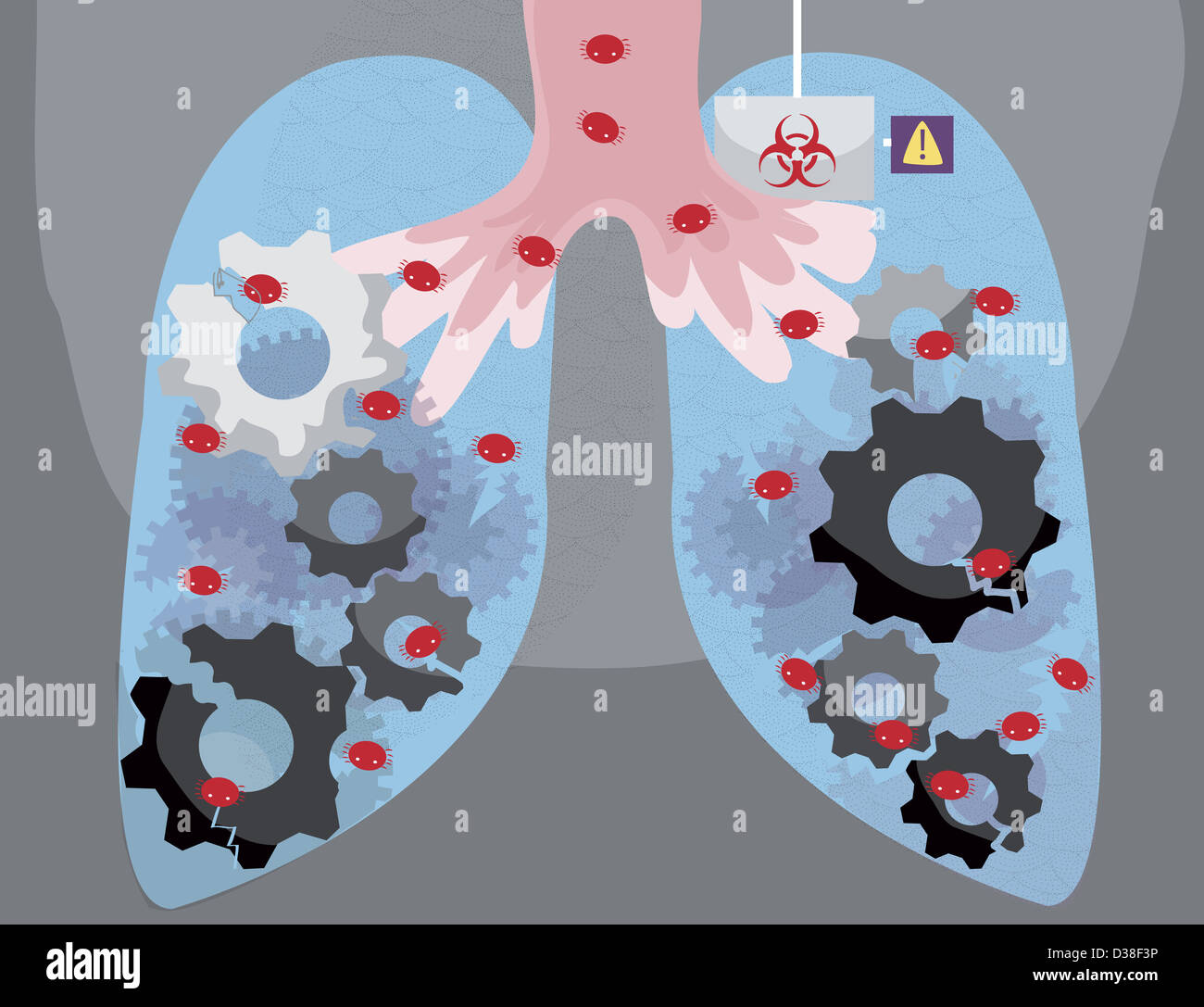 Damaged lungs hi-res stock photography and images - Alamy