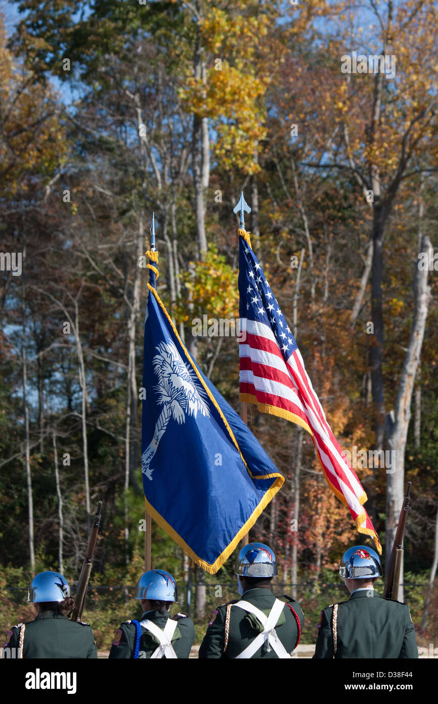 Junior ROTC Color Guard Stock Photo - Alamy