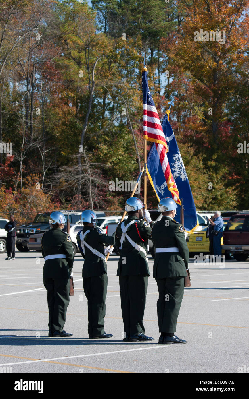 Junior ROTC Color Guard Stock Photo - Alamy