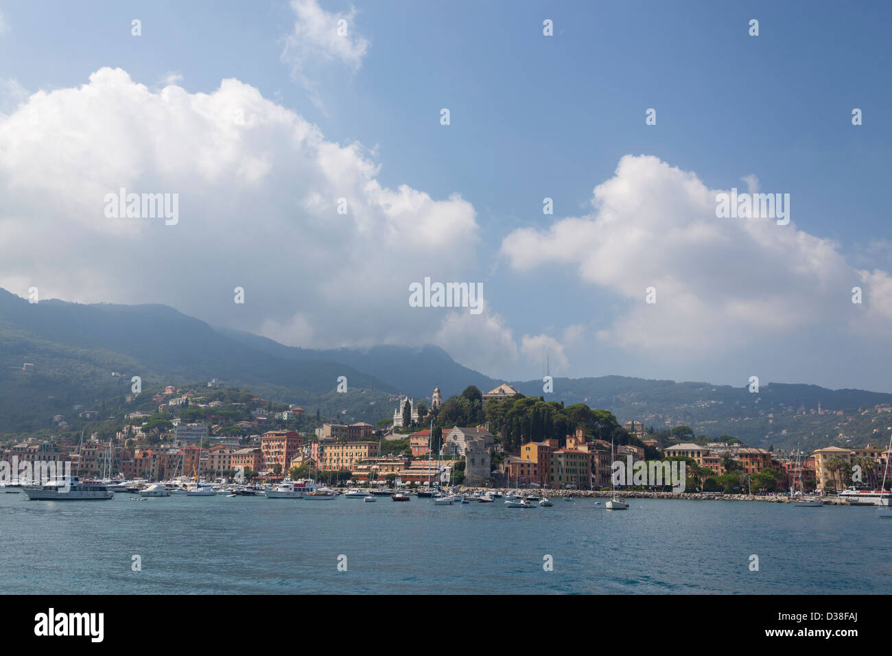 Santa Margherita- beautiful seaport in Italy Stock Photo - Alamy