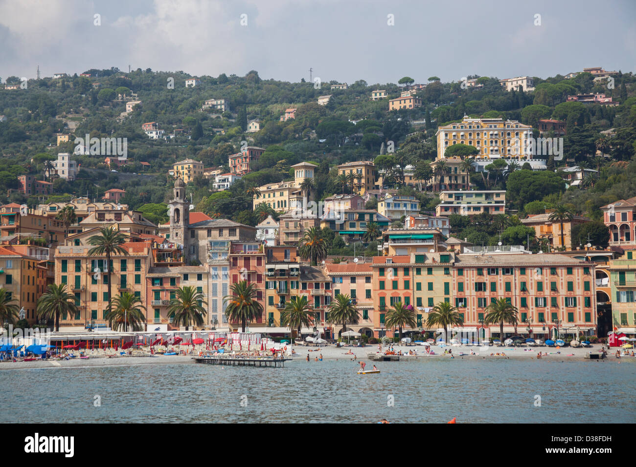 Santa Margherita- beautiful seaport in Italy Stock Photo - Alamy
