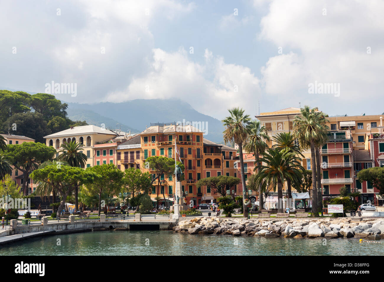 Santa Margherita- beautiful seaport in Italy Stock Photo - Alamy