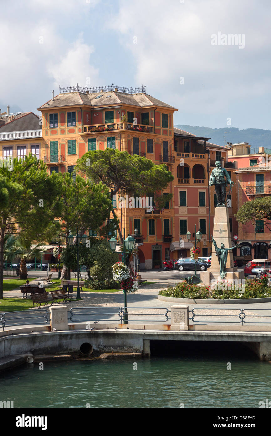 Santa Margherita- beautiful seaport in Italy Stock Photo - Alamy