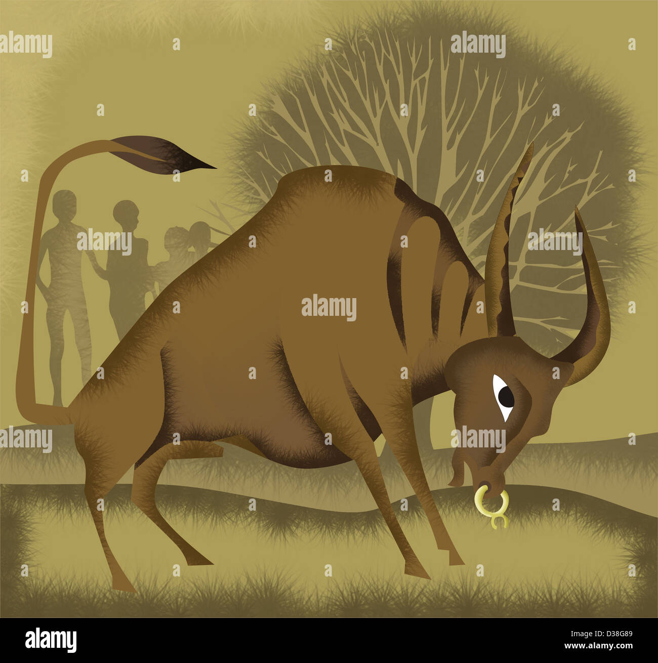 Taurus zodiac hi-res stock photography and images - Alamy