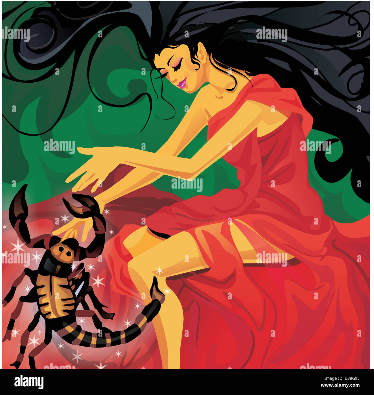 Cancer sign of the zodiac hi-res stock photography and images - Alamy