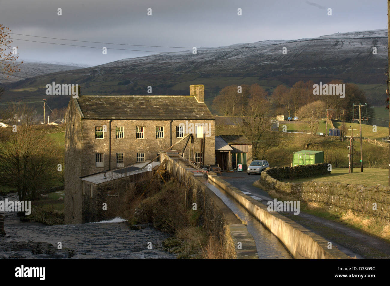 Gayle Mill , Hawes , North Yorkshire Stock Photo - Alamy