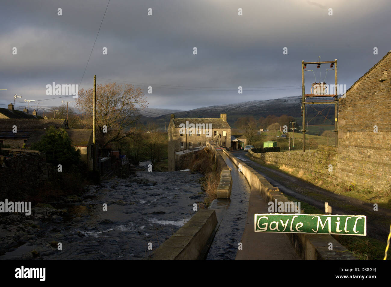 Gayle Mill , Hawes , North Yorkshire Stock Photo - Alamy