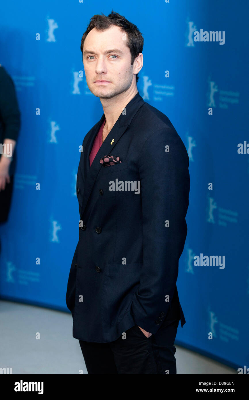 Actor Jude Law during the 'Side Effects' photocall at the 63rd Berlin ...
