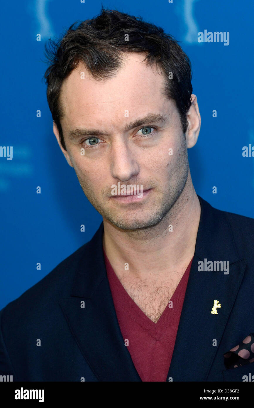 Actor Jude Law during the 'Side Effects' photocall at the 63rd Berlin ...