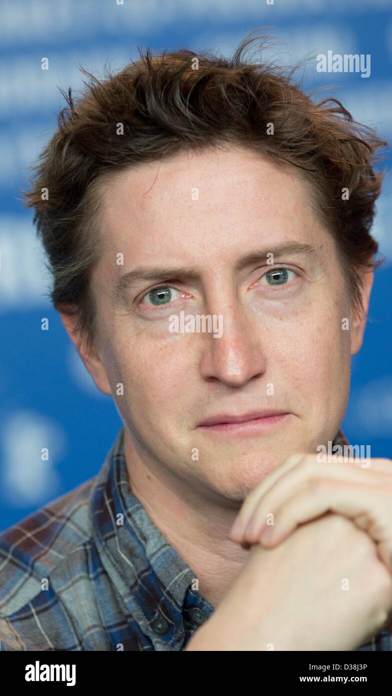 US director David Gordon Green poses at a photocall for the movie ...