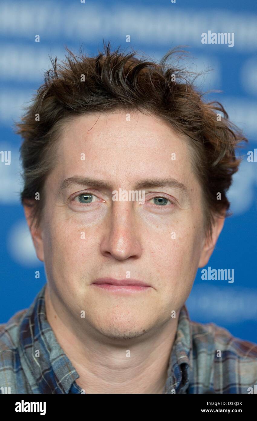 US director David Gordon Green poses at a photocall for the movie ...