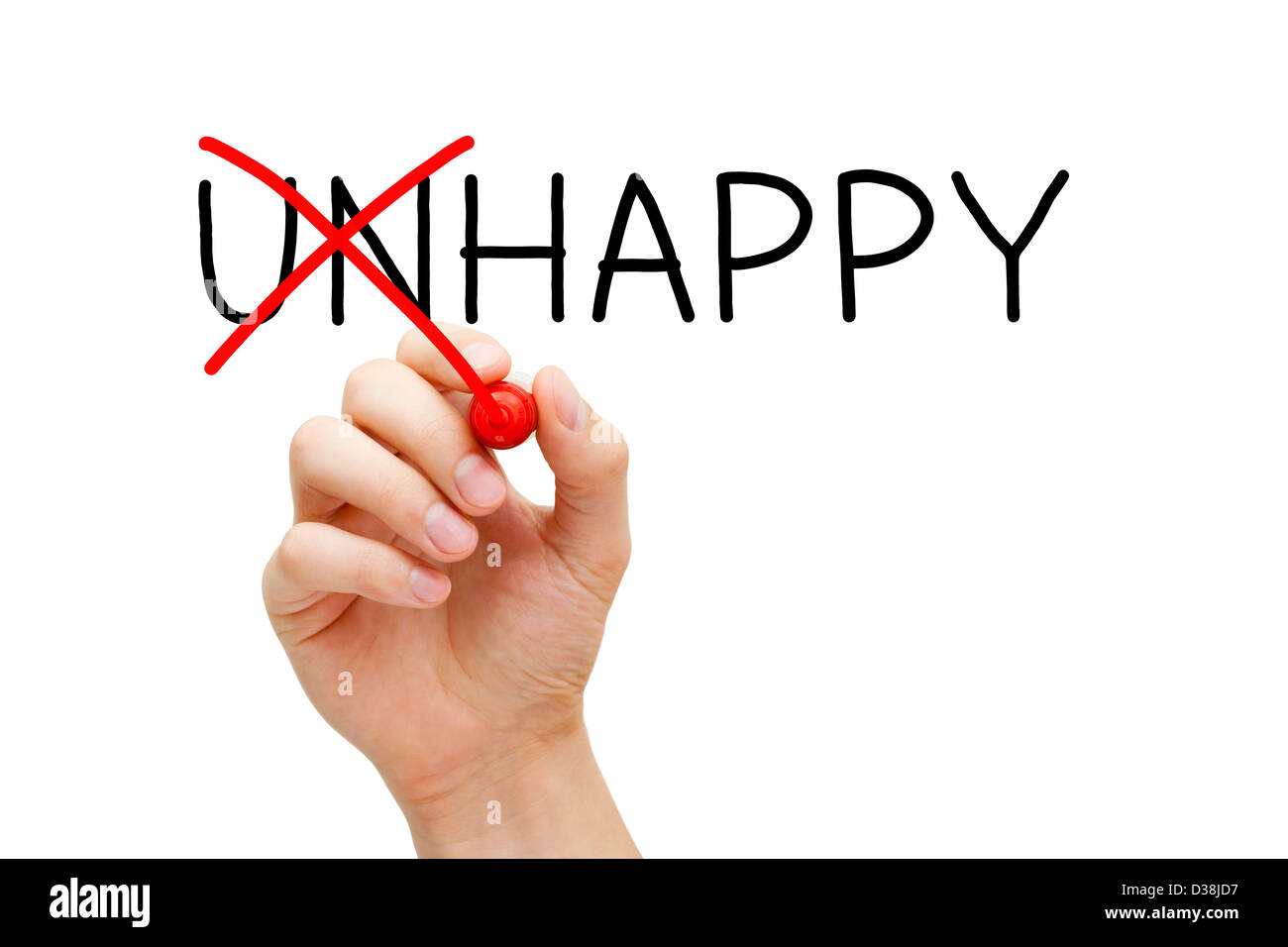 Handwriting unhappy hi-res stock photography and images - Alamy