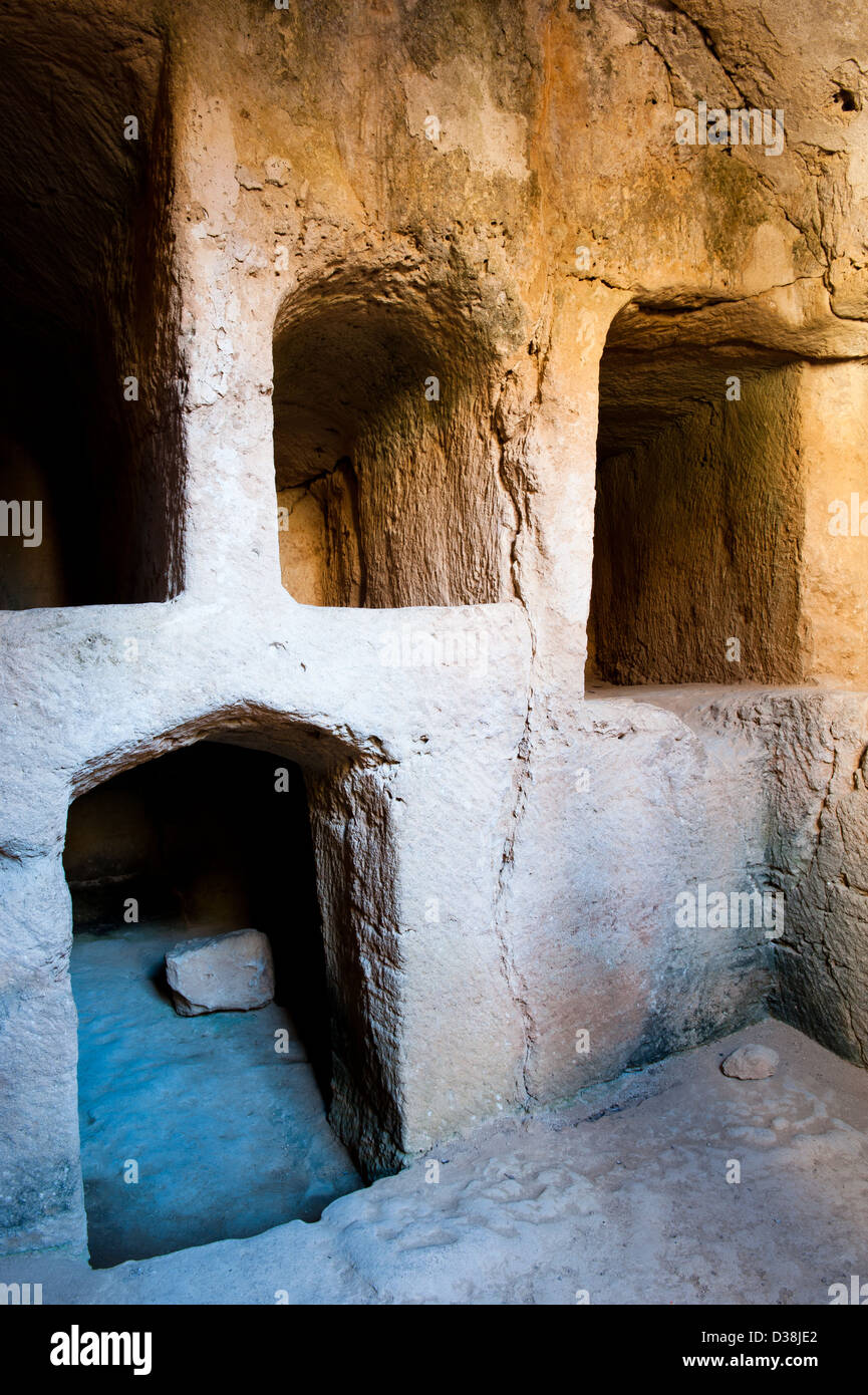 The Tombs of the Kings, Paphos, Cyprus Stock Photo - Alamy